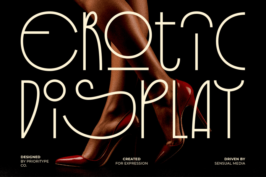 1 Free &, Sensual Font · 1001 Fonts