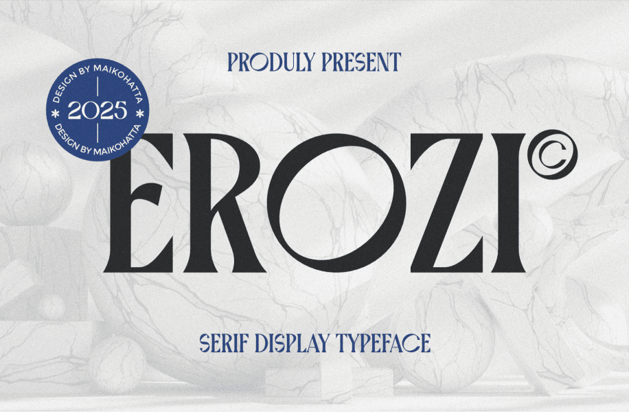 EROZI Font · 1001 Fonts