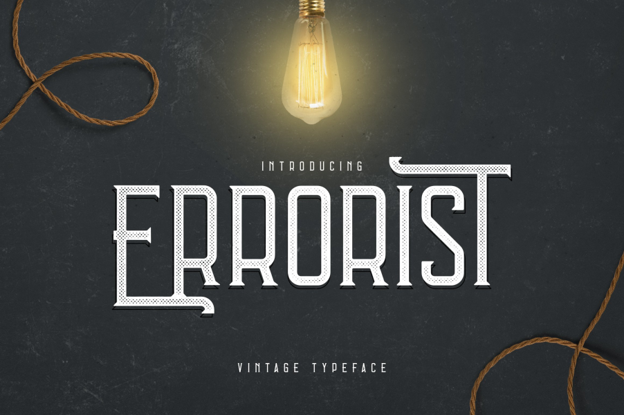 Errorist Font · 1001 Fonts