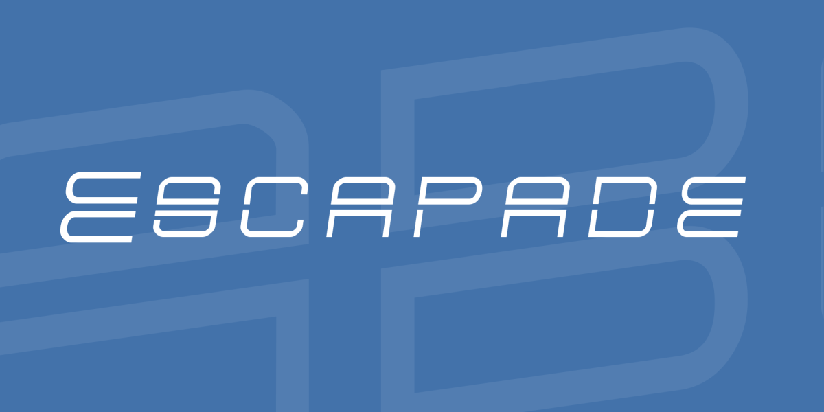 Escapade Font · 1001 Fonts