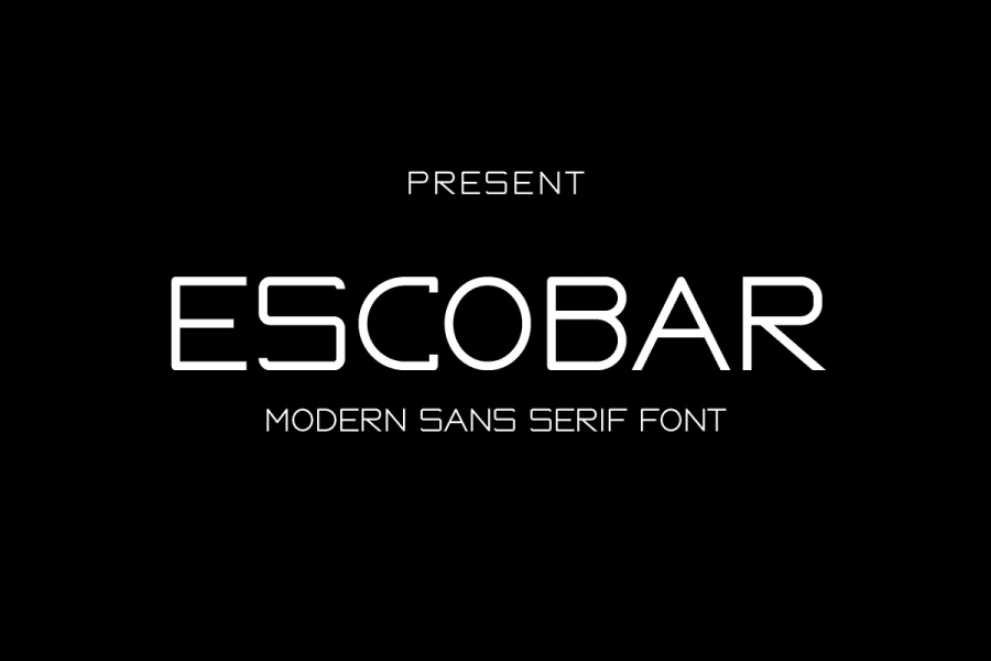 Escobar Font · 1001 Fonts
