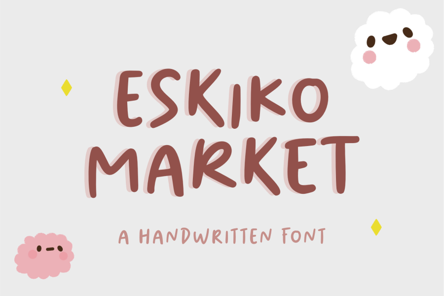 Eskiko Market Font · 1001 Fonts