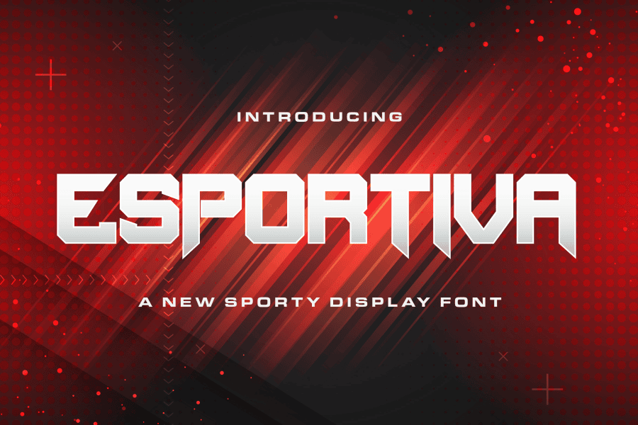 Esportiva Font · 1001 Fonts