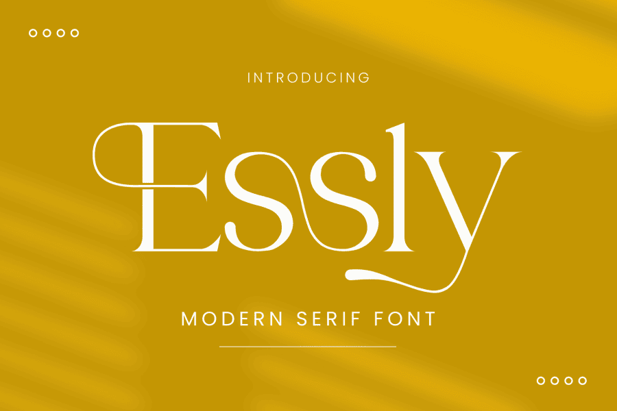 Essly Font · 1001 Fonts