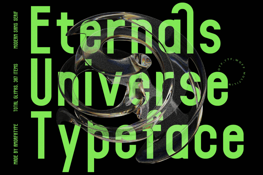Eternals Universe Font · 1001 Fonts