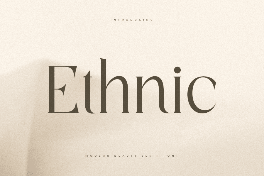 Ethnic Font · 1001 Fonts
