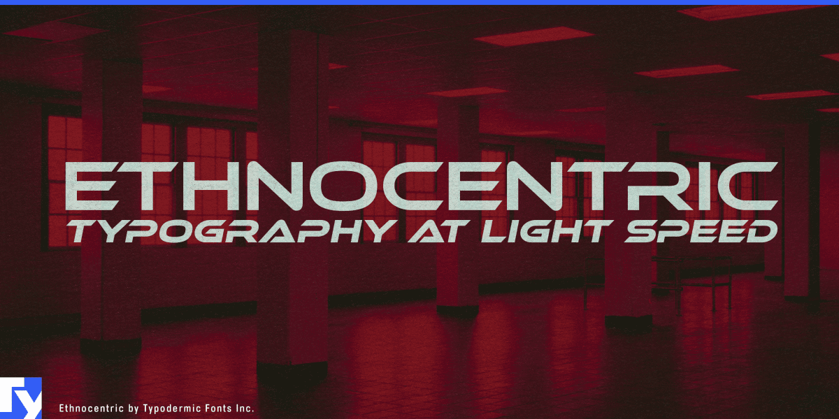 Ethnocentric Font · 1001 Fonts