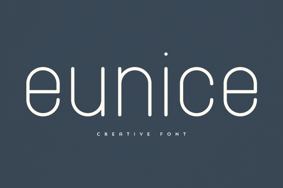 Eunice Font · 1001 Fonts