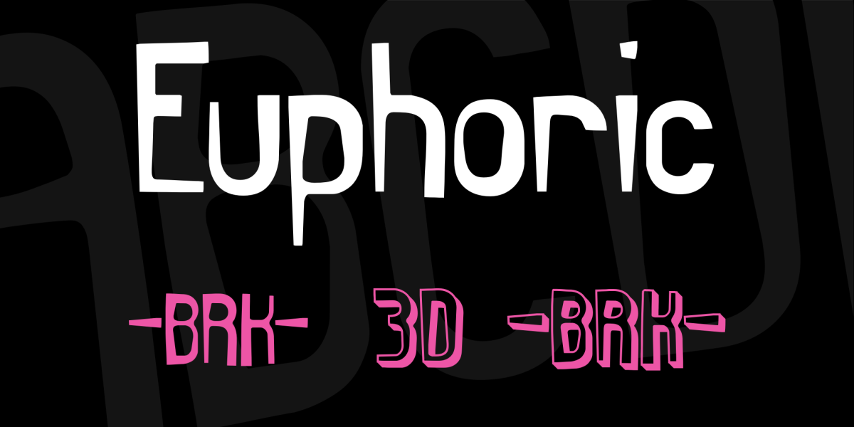 Euphoric Font Family · 1001 Fonts