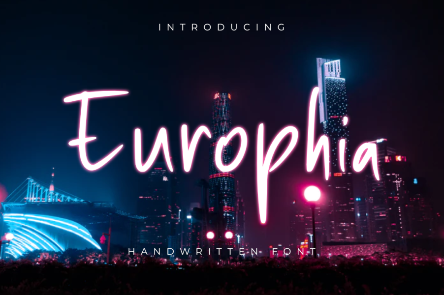 Europhia Font · 1001 Fonts