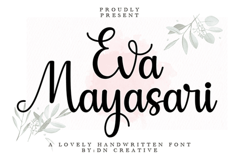 Eva Mayasari Font · 1001 Fonts