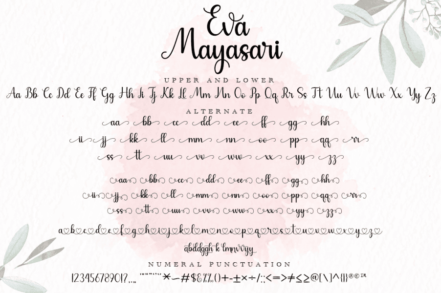 Eva Mayasari Font · 1001 Fonts