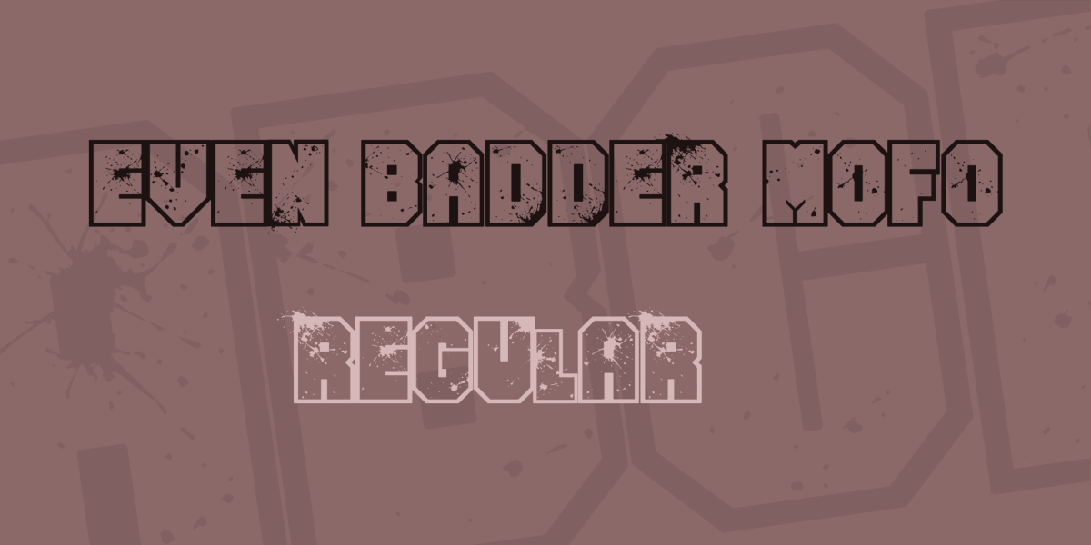 4 Free Caps Only, Outlined, Square Fonts · 1001 Fonts