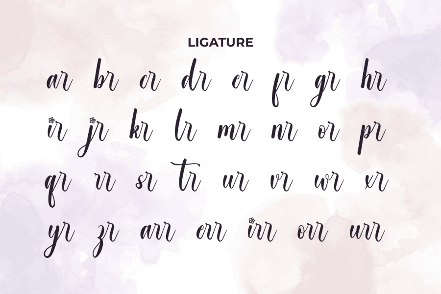 Evening Flower Demo Font · 1001 Fonts