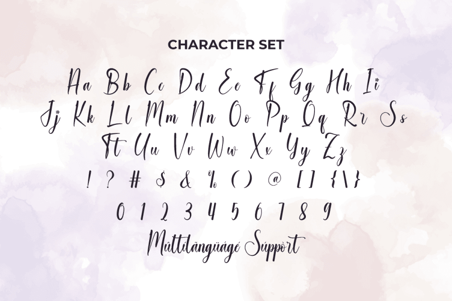 Evening Flower Demo Font · 1001 Fonts