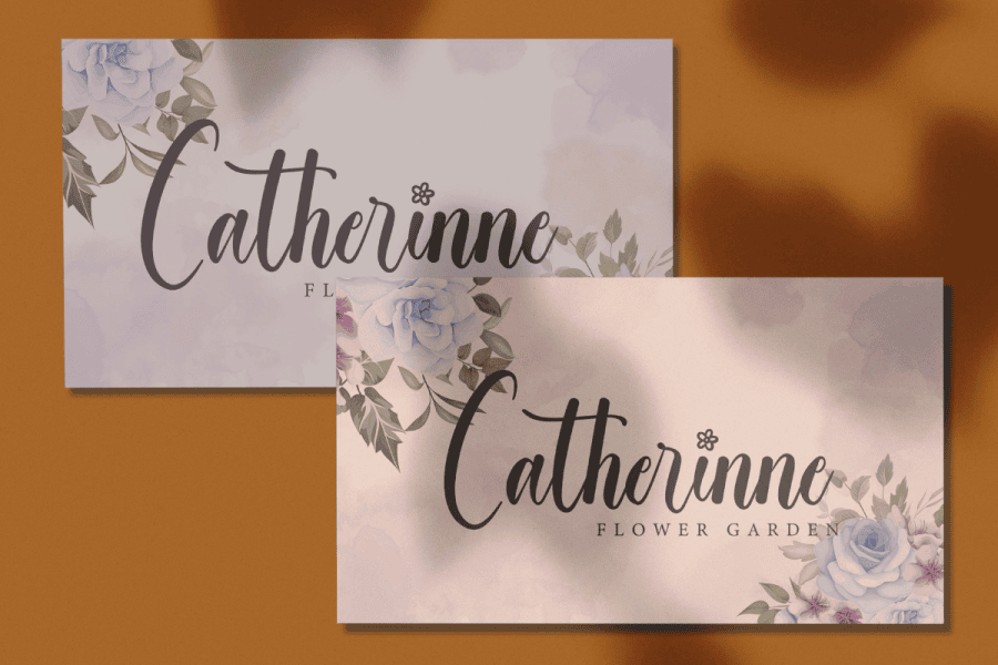 Evening Flower Demo Font · 1001 Fonts