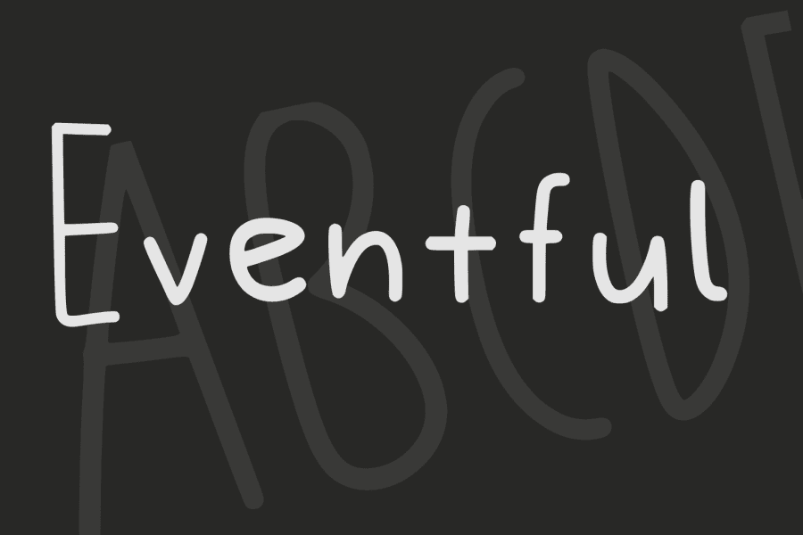 Eventful Font · 1001 Fonts