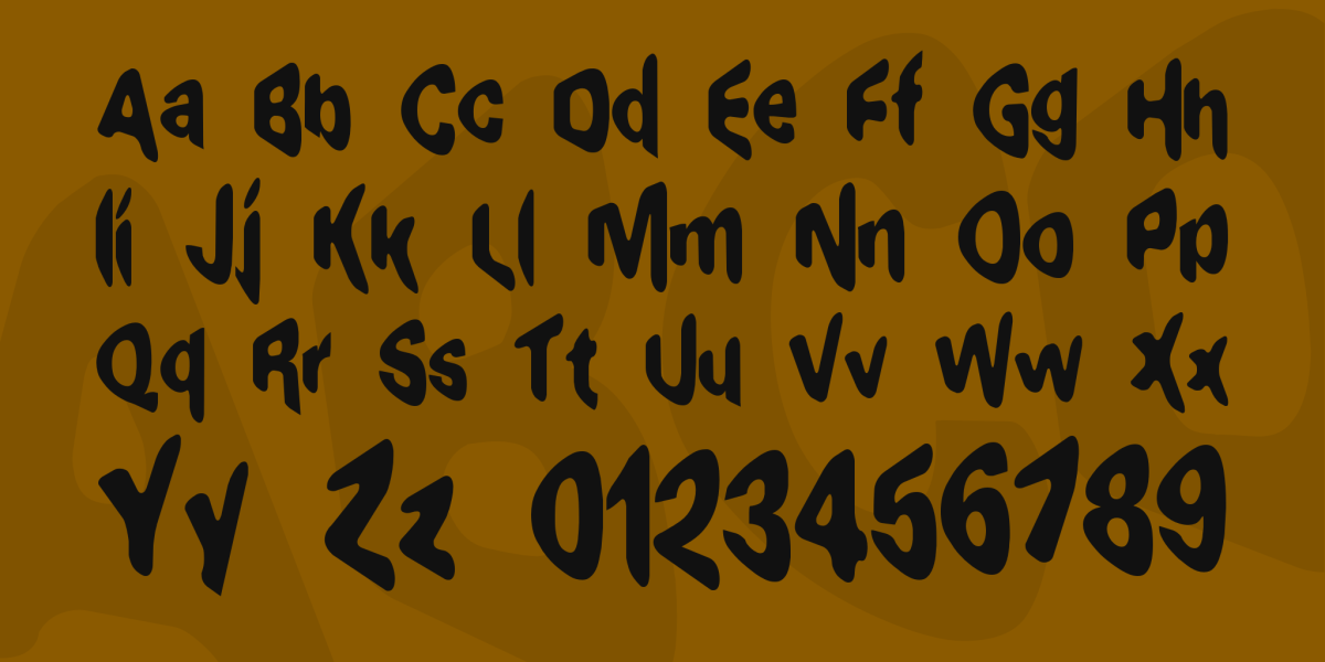 Exaggerate BRK Font · 1001 Fonts