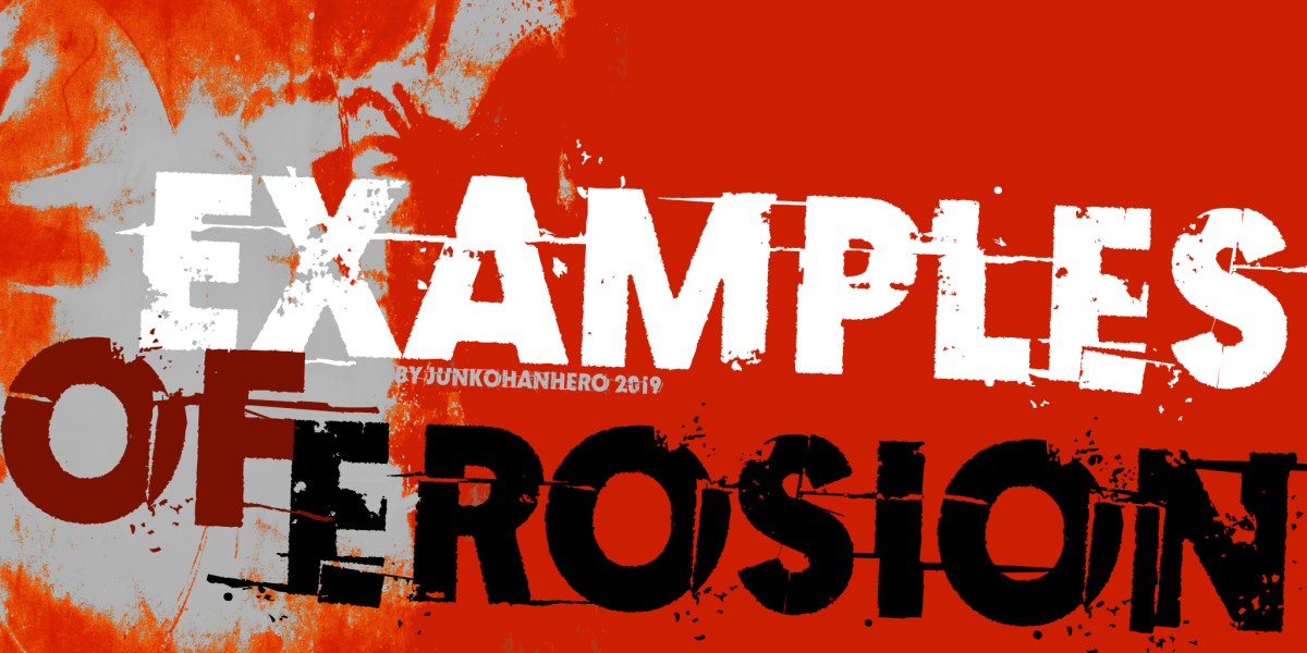 3 Free Mixed Case, Ripped Fonts · 1001 Fonts