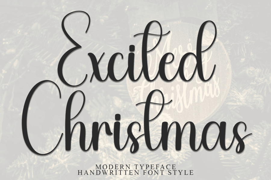 Excited Christmas Font · 1001 Fonts