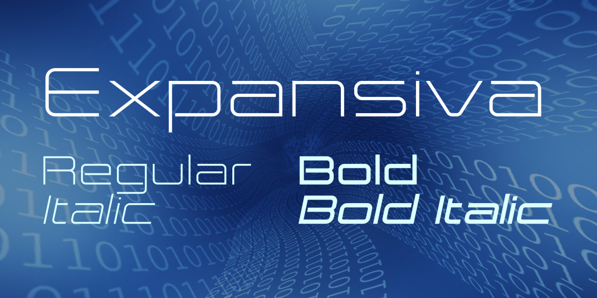 Expansiva Font Family · 1001 Fonts