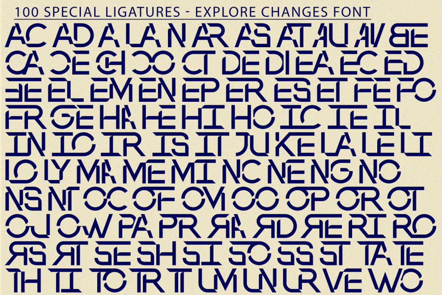 Explore Changes Demo Font · 1001 Fonts