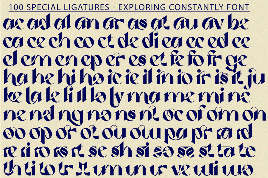 Exploring Constantly Demo Font · 1001 Fonts
