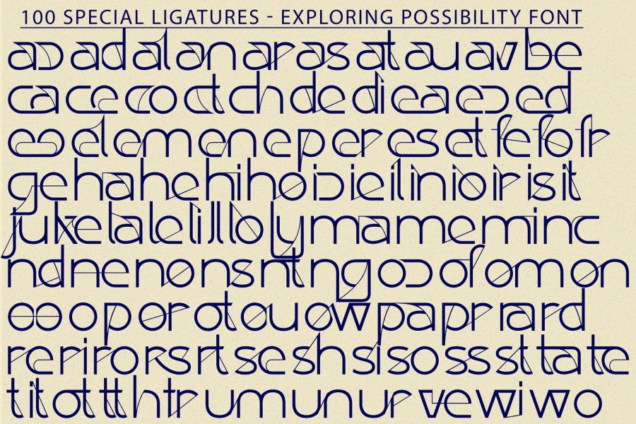 Exploring Possibility Demo Font · 1001 Fonts