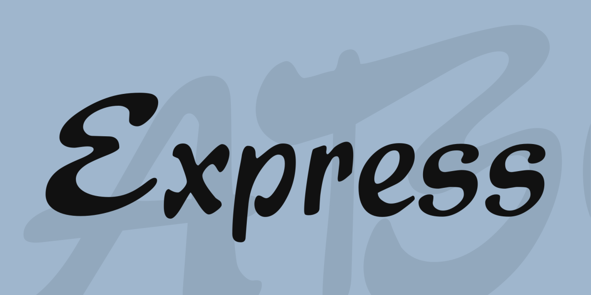 Express Font · 1001 Fonts