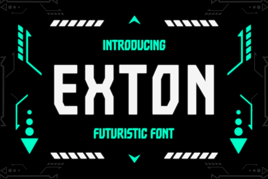 Exton Free Trial Font · 1001 Fonts