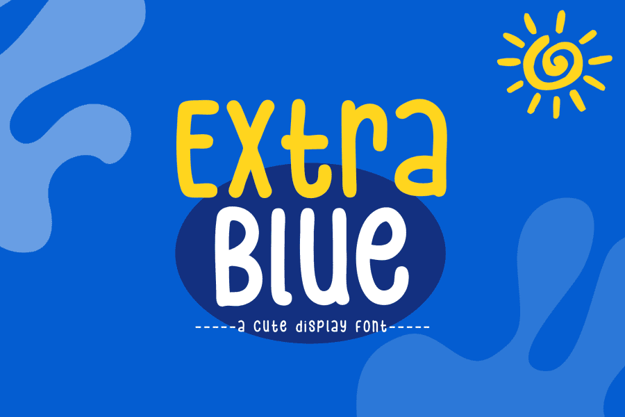 22 Free Blue Fonts · 1001 Fonts