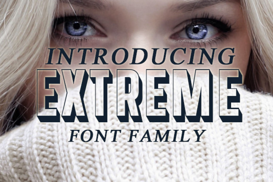 Extreme Font Family · 1001 Fonts