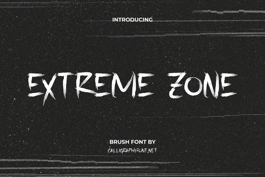 Extreme ZoneDemo Font · 1001 Fonts