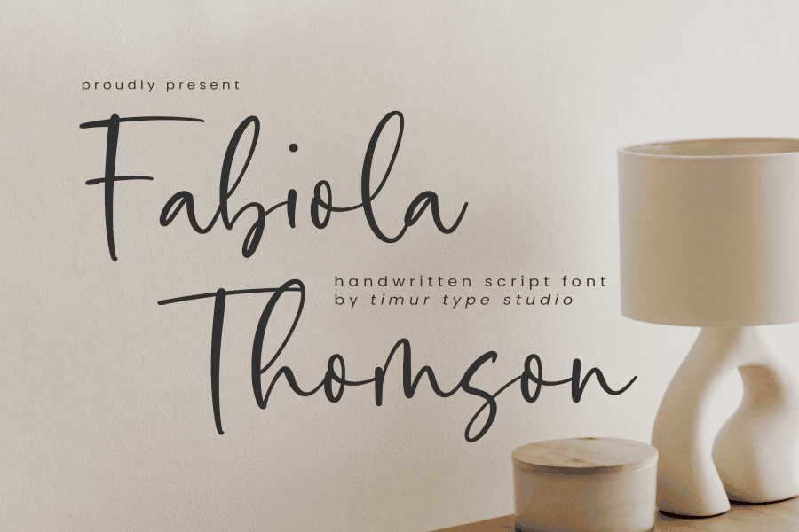 Fabiola Thomson Font · 1001 Fonts