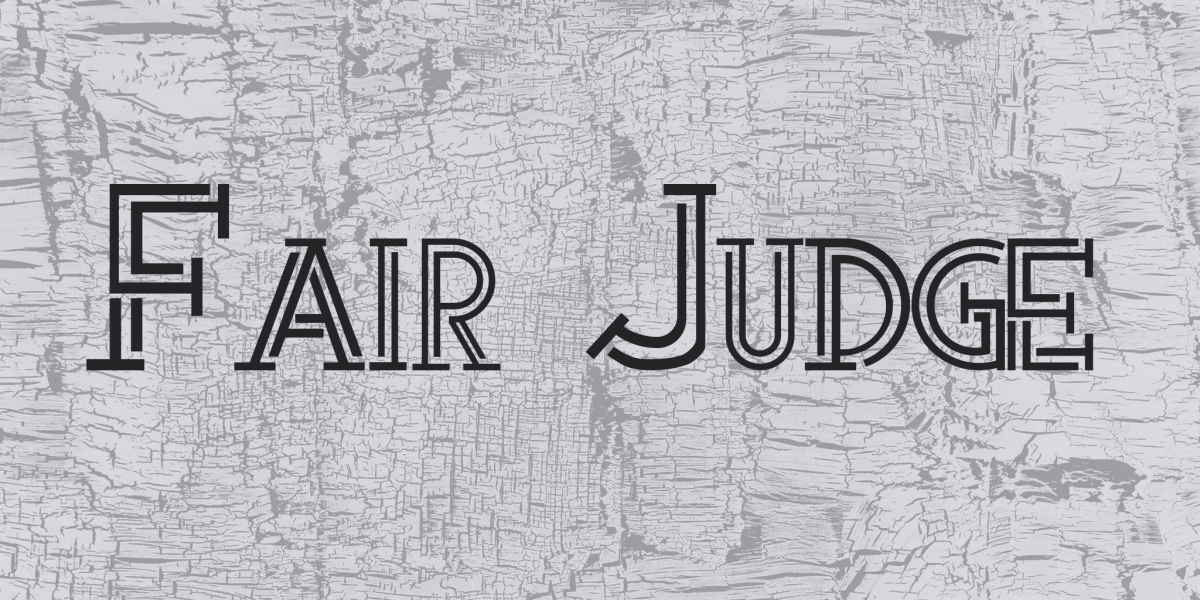 Fair Judge Font Family · 1001 Fonts
