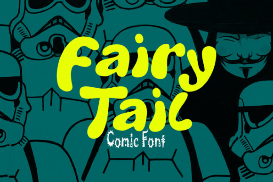 Fairy Tail Font · 1001 Fonts