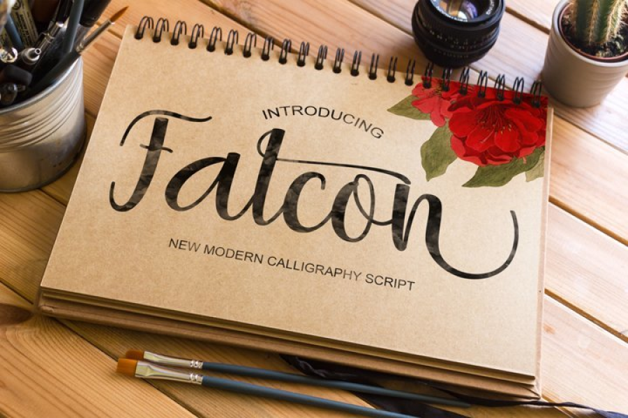Falcon Font · 1001 Fonts