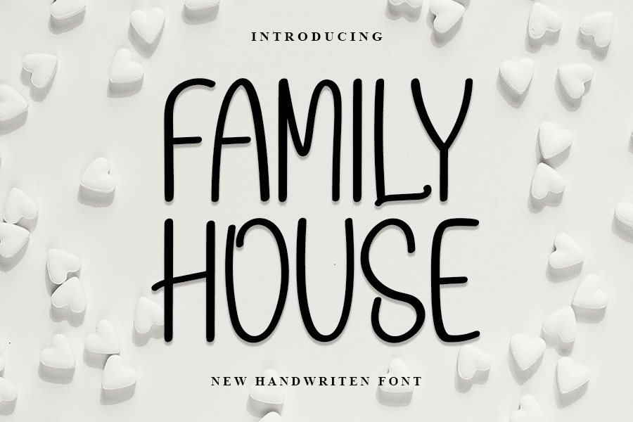 Family House Font · 1001 Fonts