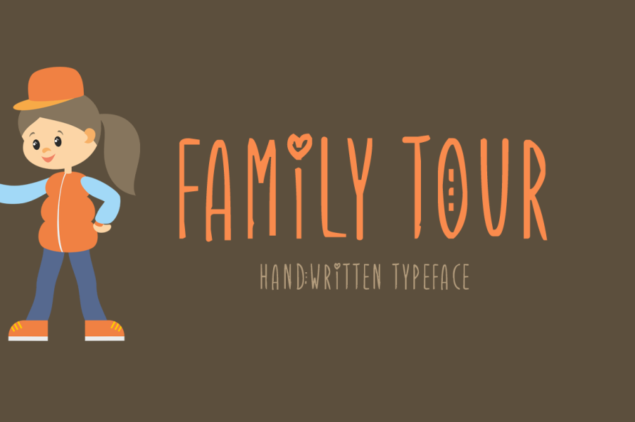 Family Tour Font · 1001 Fonts