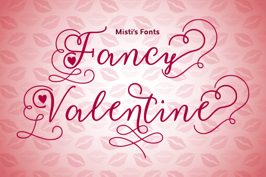 Fancy Valentine Font · 1001 Fonts