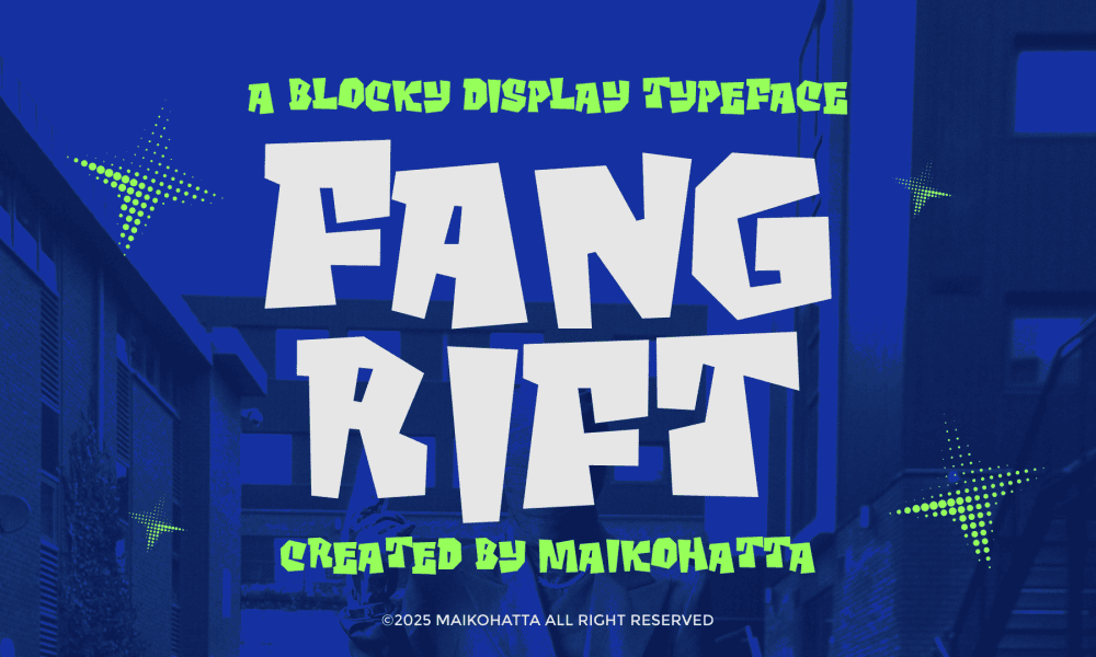 Fang Rift Font Family · 1001 Fonts