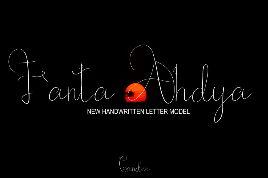 FANTA AHDYA Font · 1001 Fonts