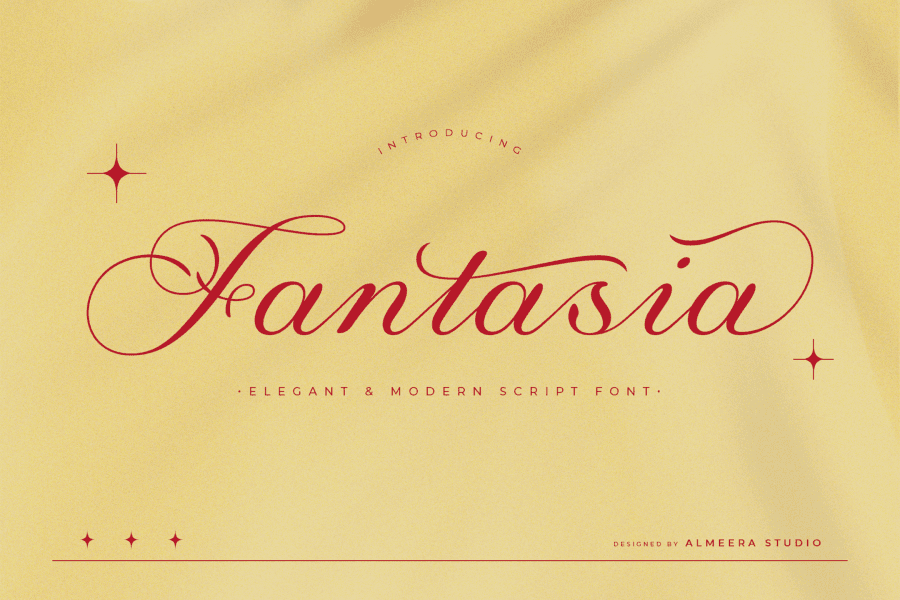Fantasia Script DEMO Font · 1001 Fonts
