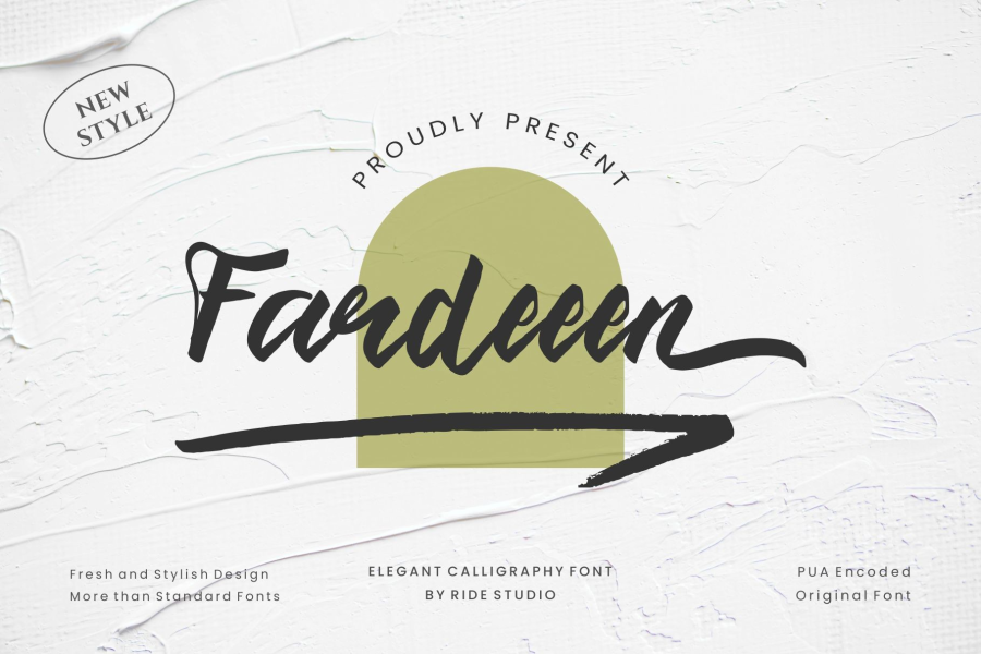 Fardeeen Font · 1001 Fonts