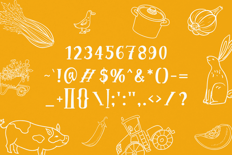 Farmhouse Haystack Font · 1001 Fonts