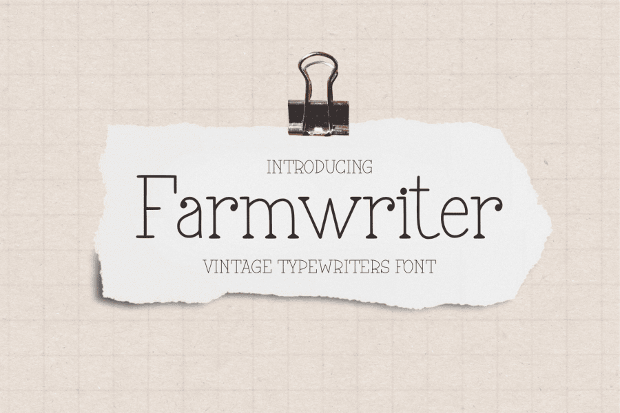Farmwriter Font · 1001 Fonts