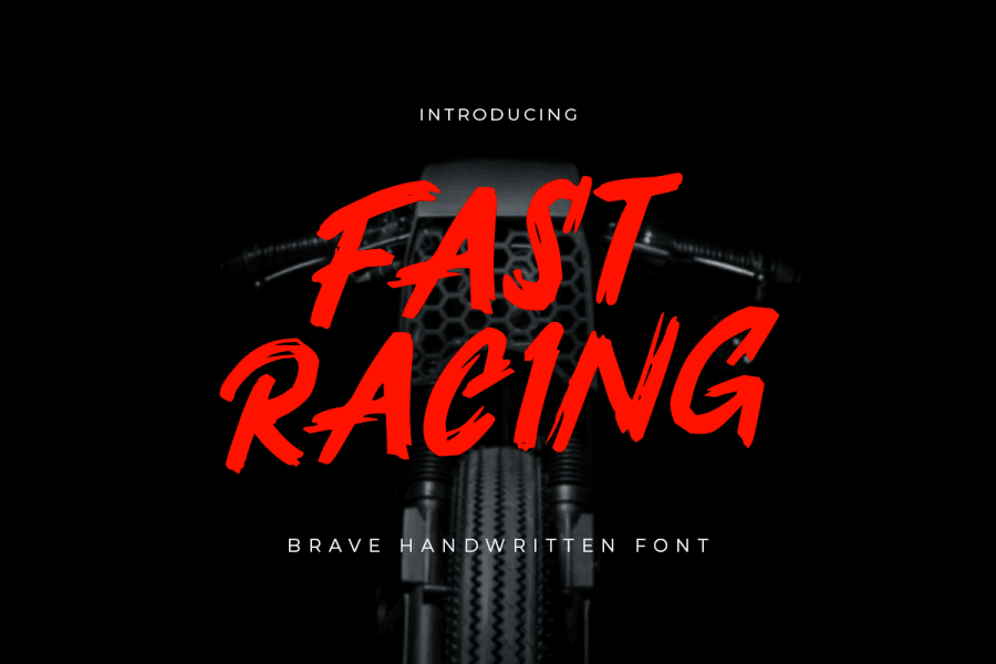 Fast Racing Font · 1001 Fonts