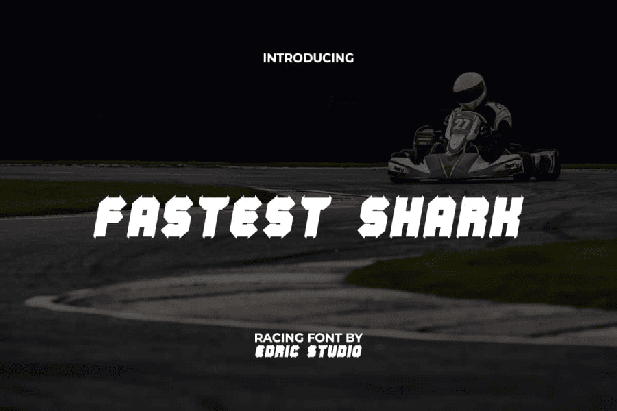 Fastest Shark Demo Font · 1001 Fonts