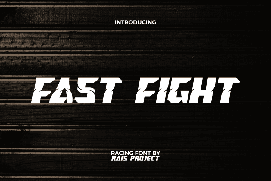 FastFightDemo Font · 1001 Fonts