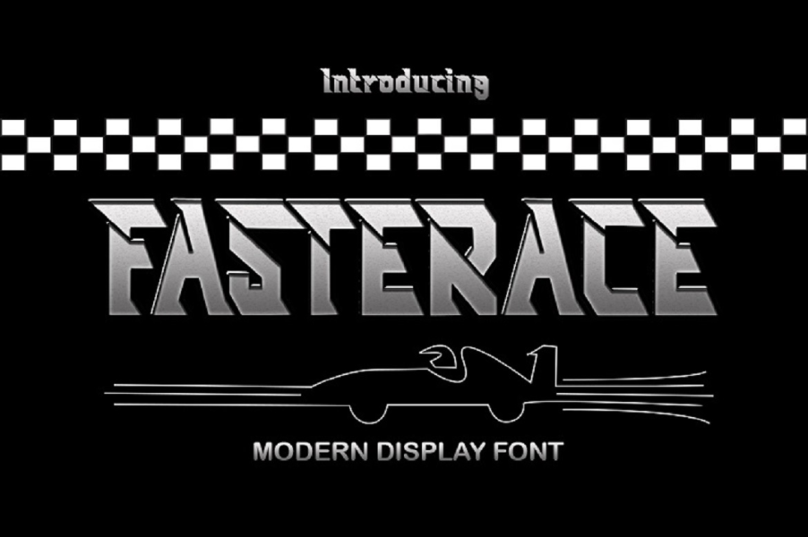 FASTRACE Font · 1001 Fonts